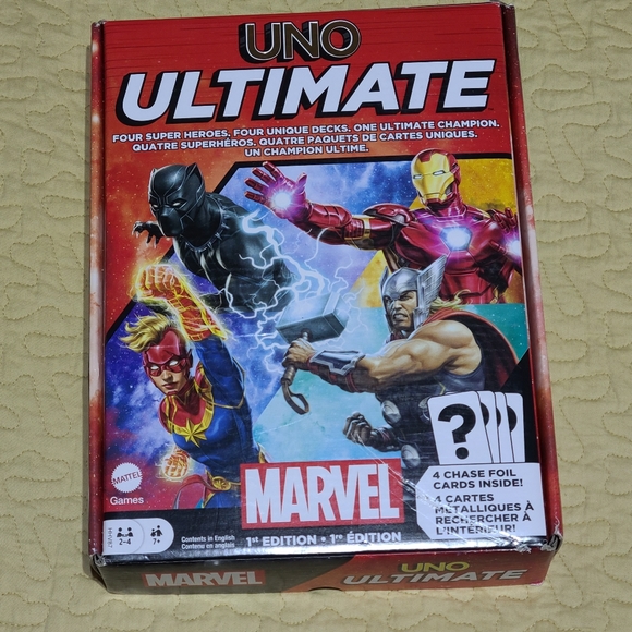 Marvel | Toys | Marvel Uno Ultimate Card Game | Poshmark